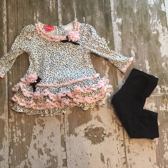 Kate Mack | Dresses | Kate Mack Animal Print Dress Set | Poshmark